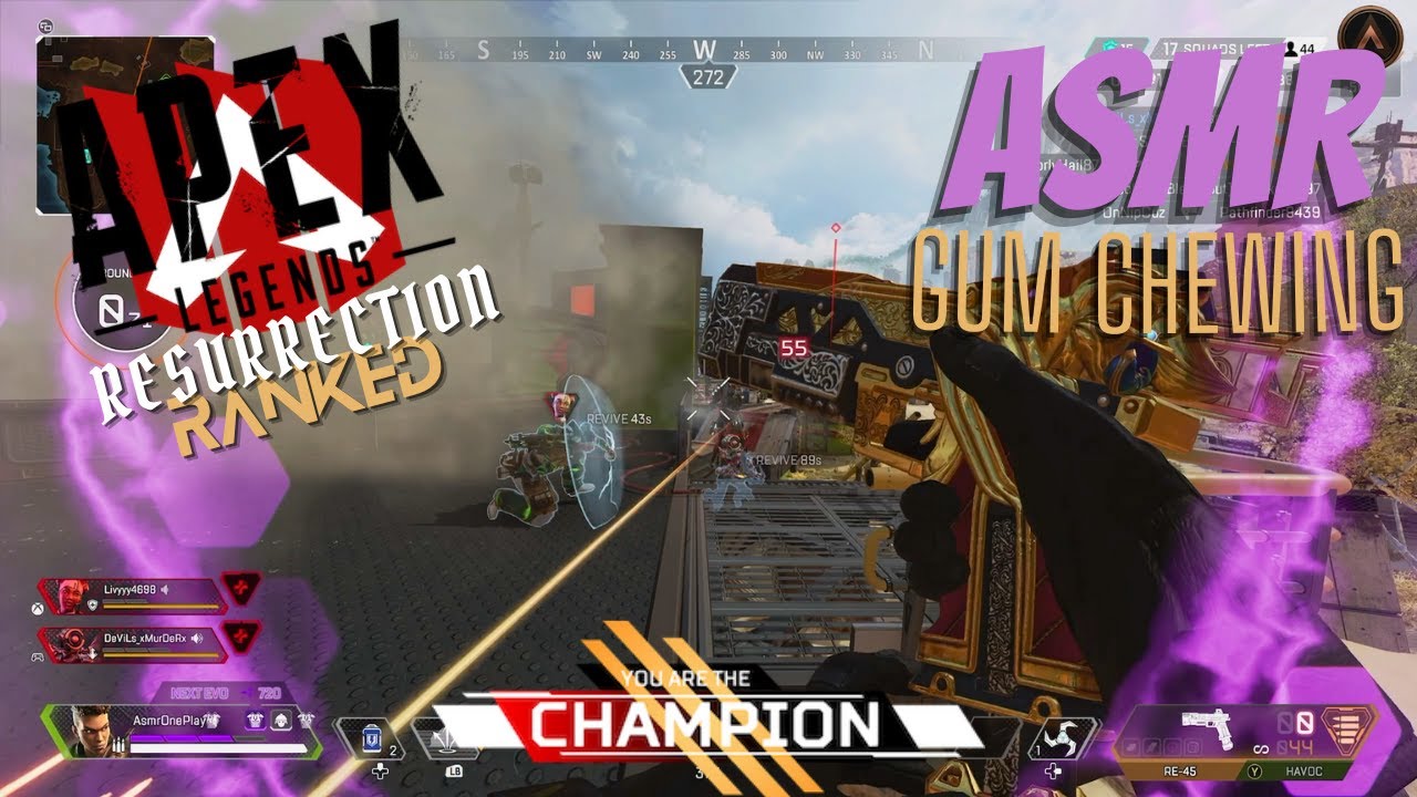 ASMR Gaming | Apex Legends Ranked Trios Win | Relaxing 😴 Whispering ...
