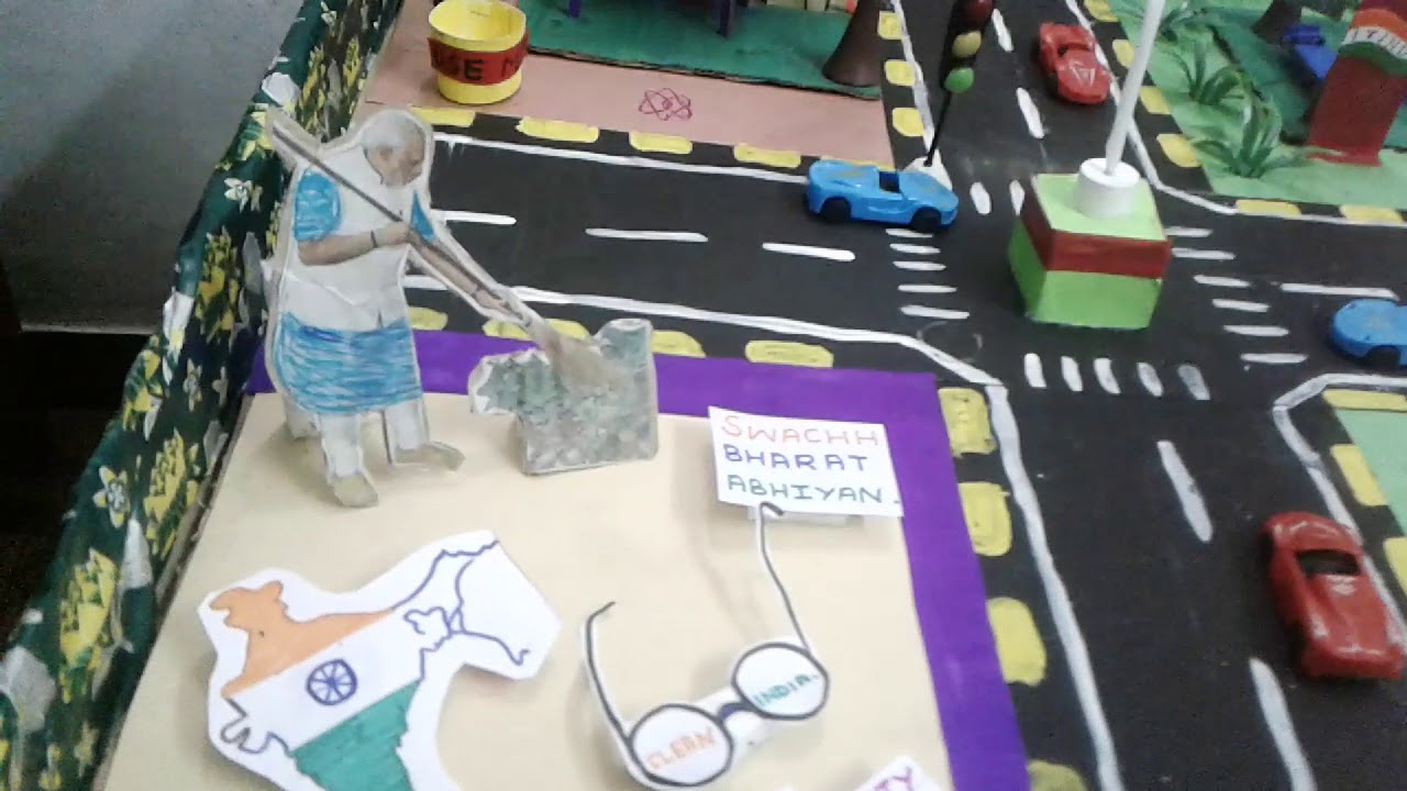 Clean india model - YouTube