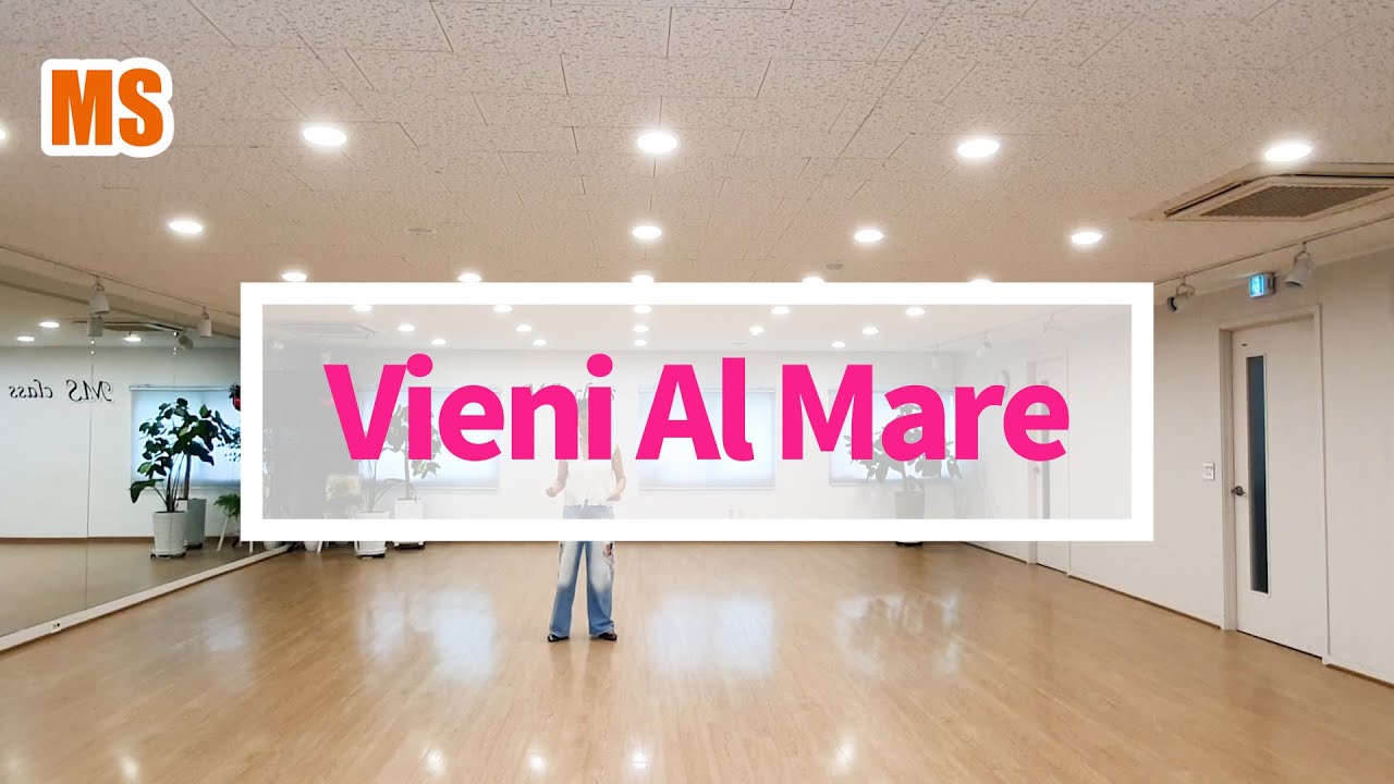 Vieni Al Mare Line Dance by Ivonne Verhagen & Remco Zwijgers 2025 - YouTube