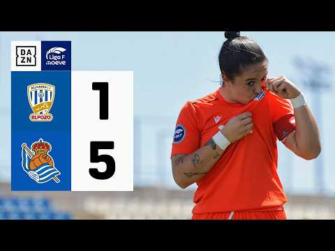 Alhama CF ElPozo vs Real Sociedad (1-5) | Resumen y goles | Highlights Liga F
