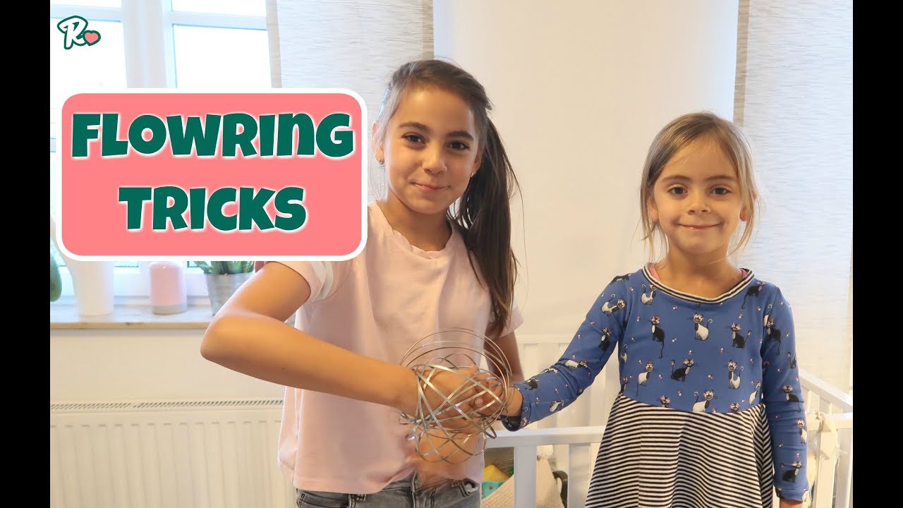Joana und Lamiya zeigen FlowRing Tricks - Vlog#1033 Rosislife - YouTube