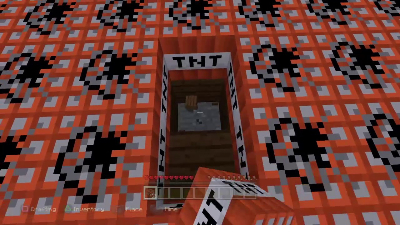 Minecraft Super Flat TNT World Challenge || Start of survival series ...