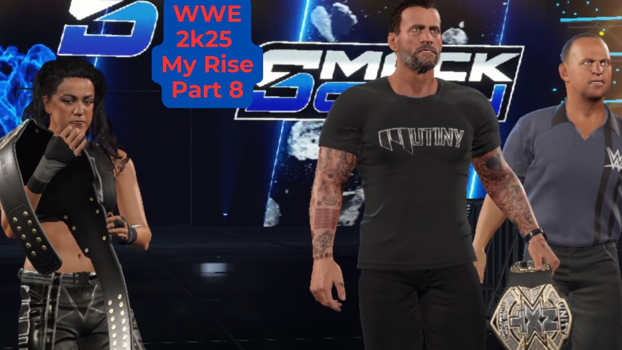 WWE 2K25: My Rise (Male) Part 8 : Journey Begins - Create Your Legacy ...
