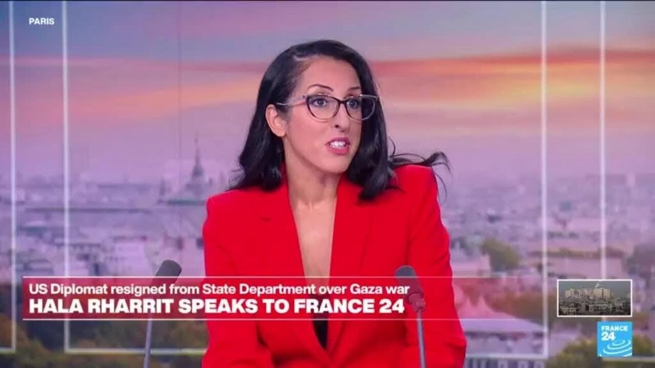 US diplomat who resigned from State Department, Hala Rharrit, on war in ...