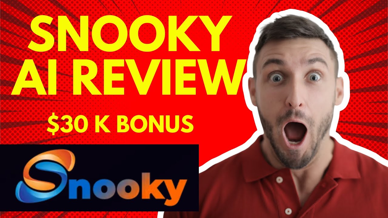 Snooky AI Review | Complete demo with PREMIUM BONUSES | - YouTube