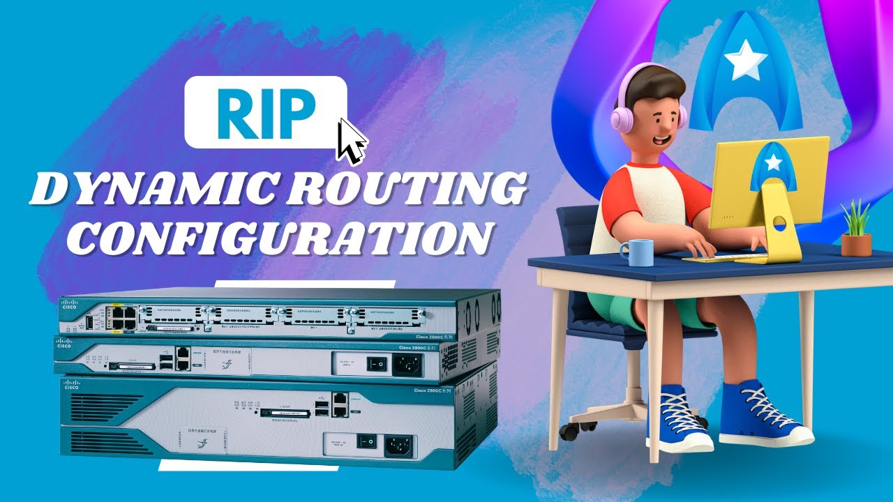 RIP Configuration Step by Step - YouTube