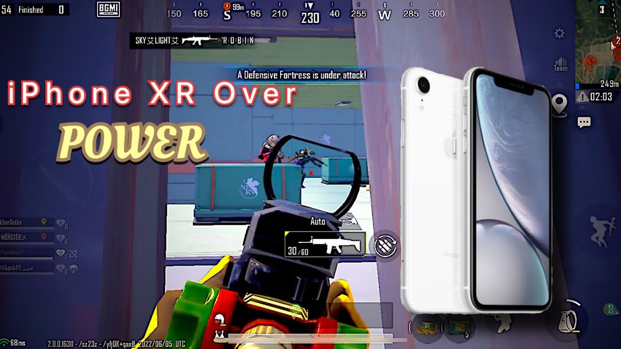 iPhone XR Over Power’ Only Rush Game - YouTube