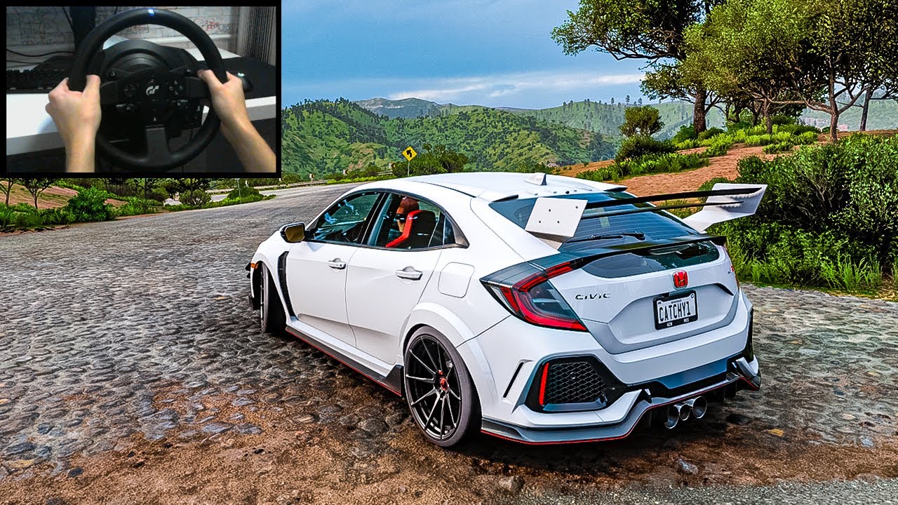 600HP Honda Civic Type R - Forza Horizon 5 | Thrustmaster T300RS ...