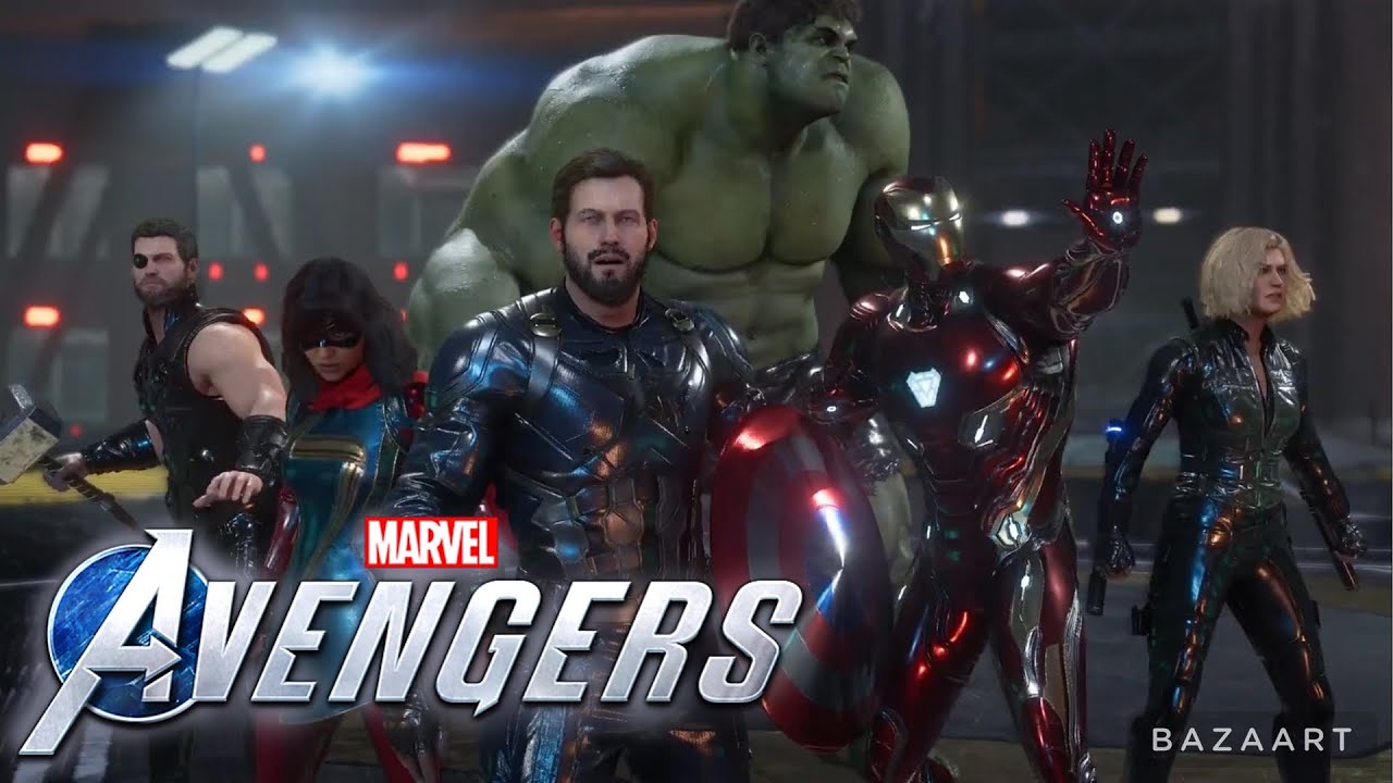 The Avengers vs MODOK With Infinity War MCU Outfits - Marvel's Avengers ...