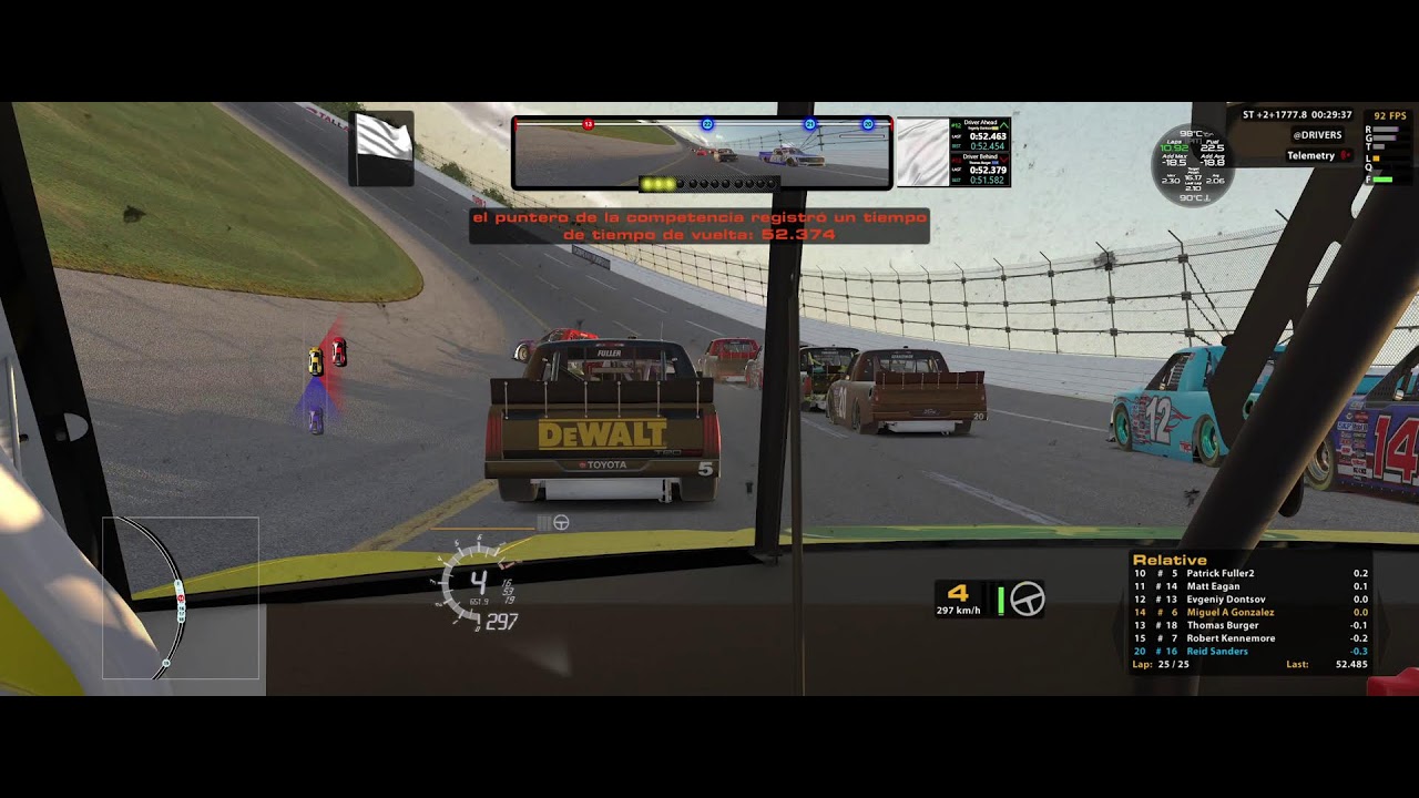 2024s1 Silverado En Talladega ¡¡¡pegaditos Pegaditos Youtube