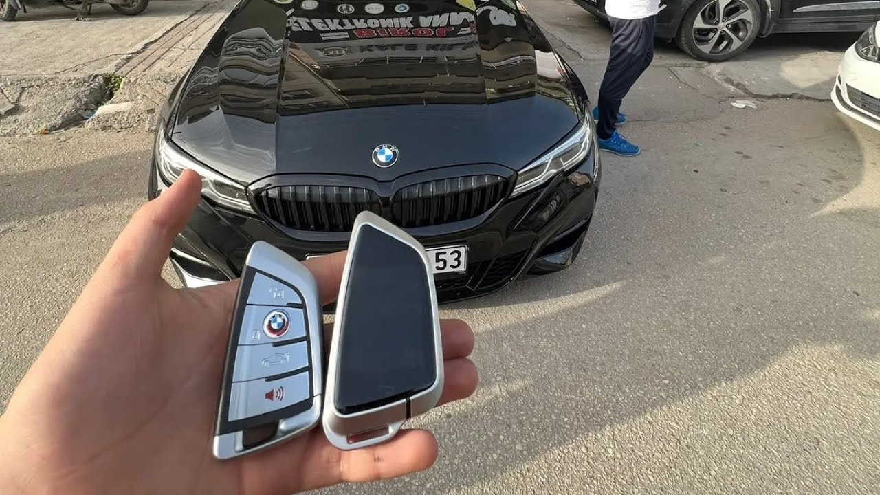 2022 BMW G20 YEDEK ANAHTAR & DİSPLAYKEY EKRANLI ANAHTAR - YouTube