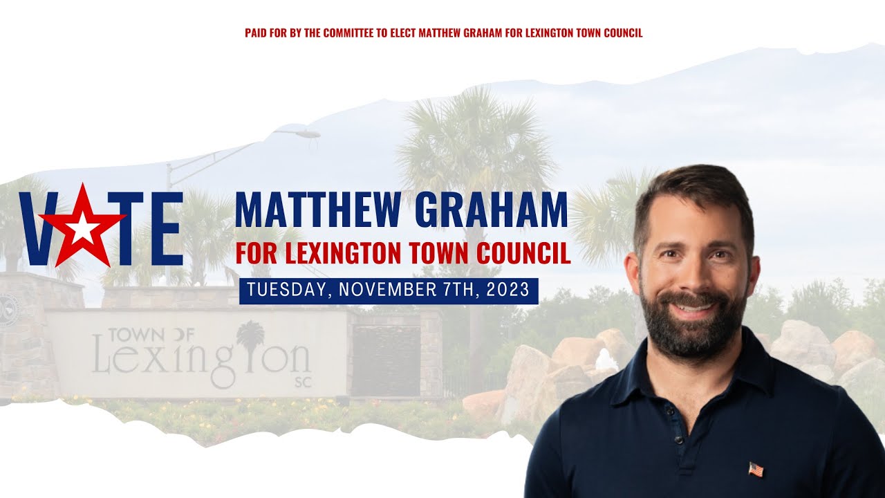 Matthew Graham For Lexington Town Council - YouTube