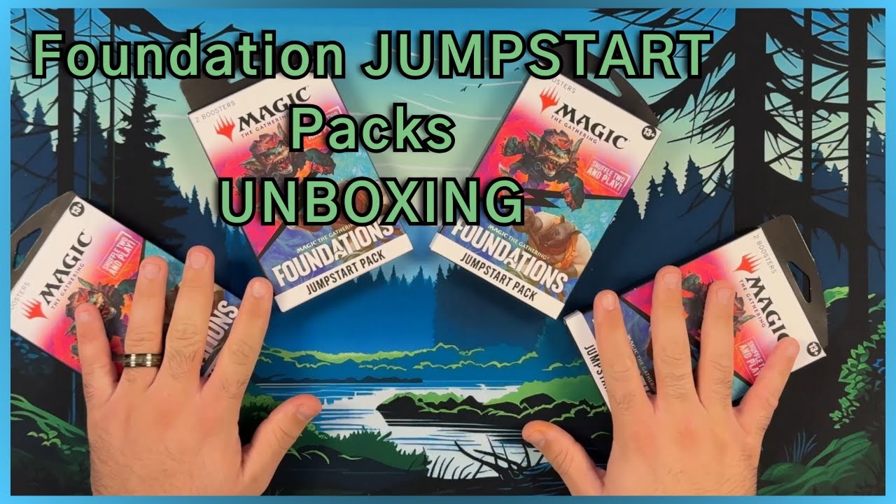 MTG Foundation: JUMPSTART Packs - UNBOXING - YouTube