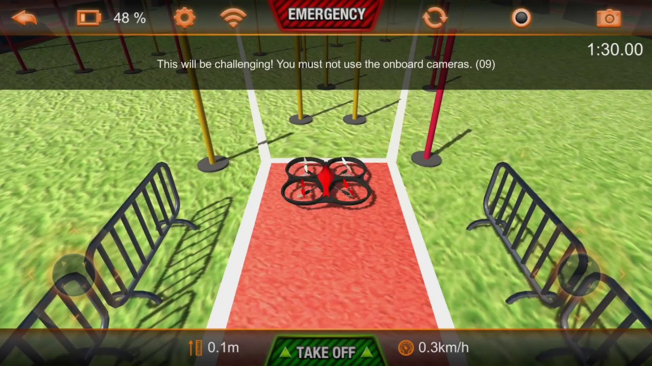 AR.Drone Sim Pro - the new AR.Drone simulator - YouTube