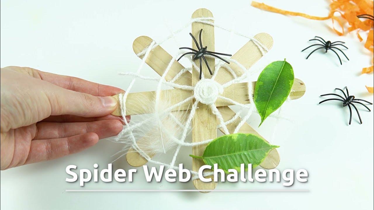 HALLOWEEN CHALLENGE: Spider Web - YouTube