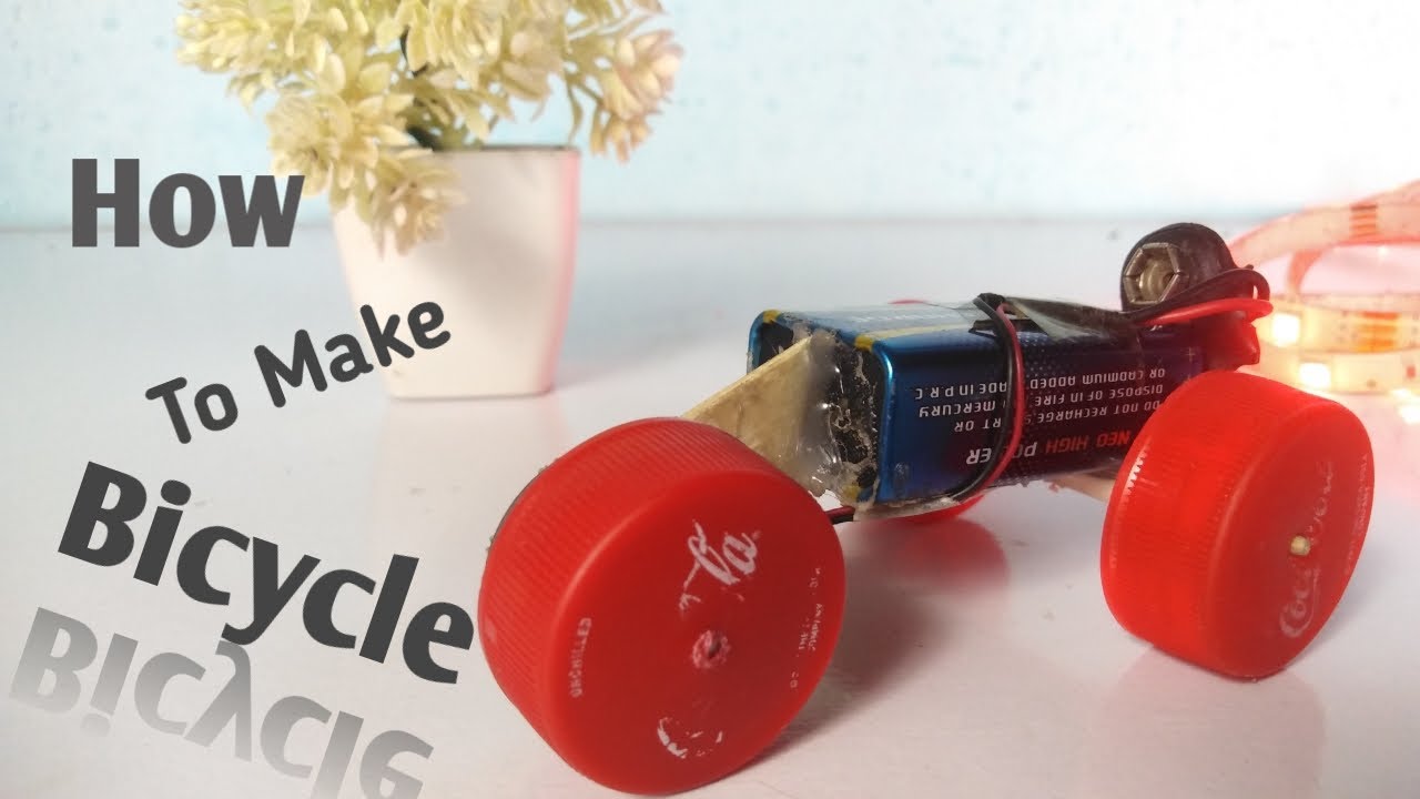 how to make mini tricycle | DIY cycle - YouTube