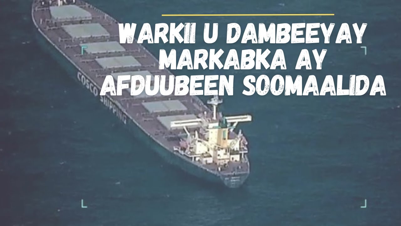 Warkii u dambeeyay ee markab ay afduubeen koox Soomaali ah - YouTube
