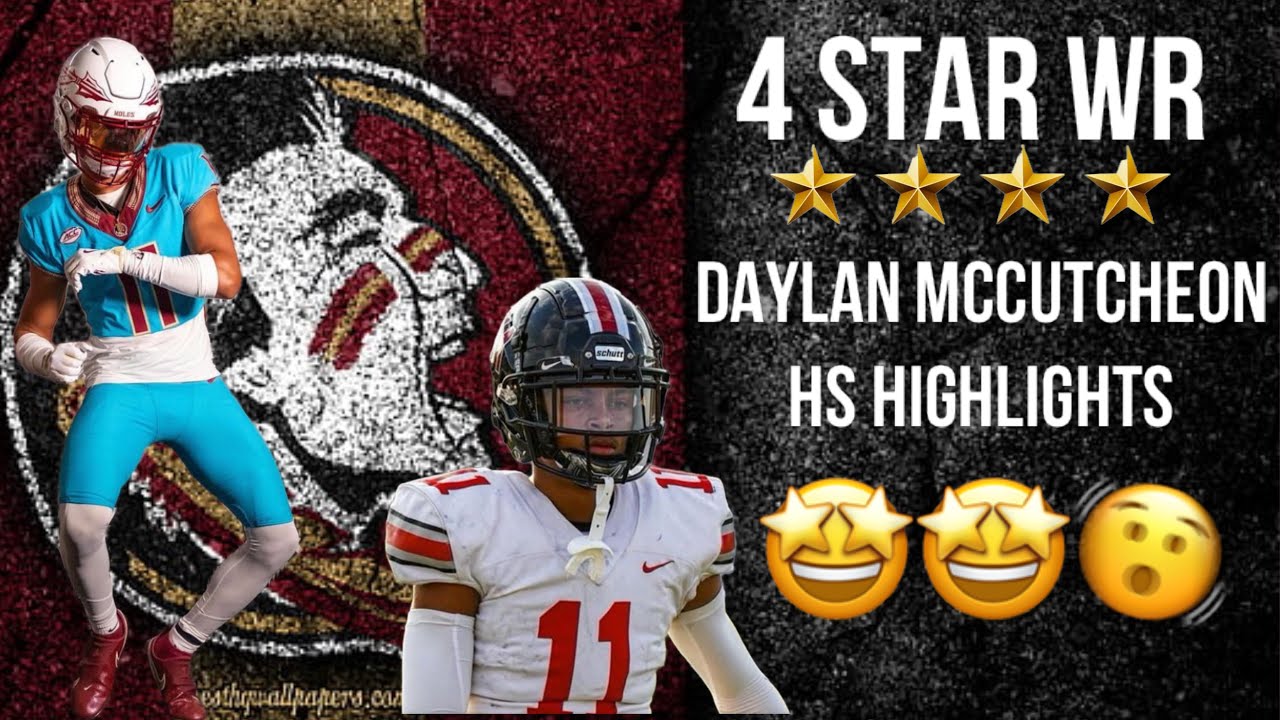 Texas Longhorns Flips FSU Commit | 4 Star WR Daylan McCutcheon High ...