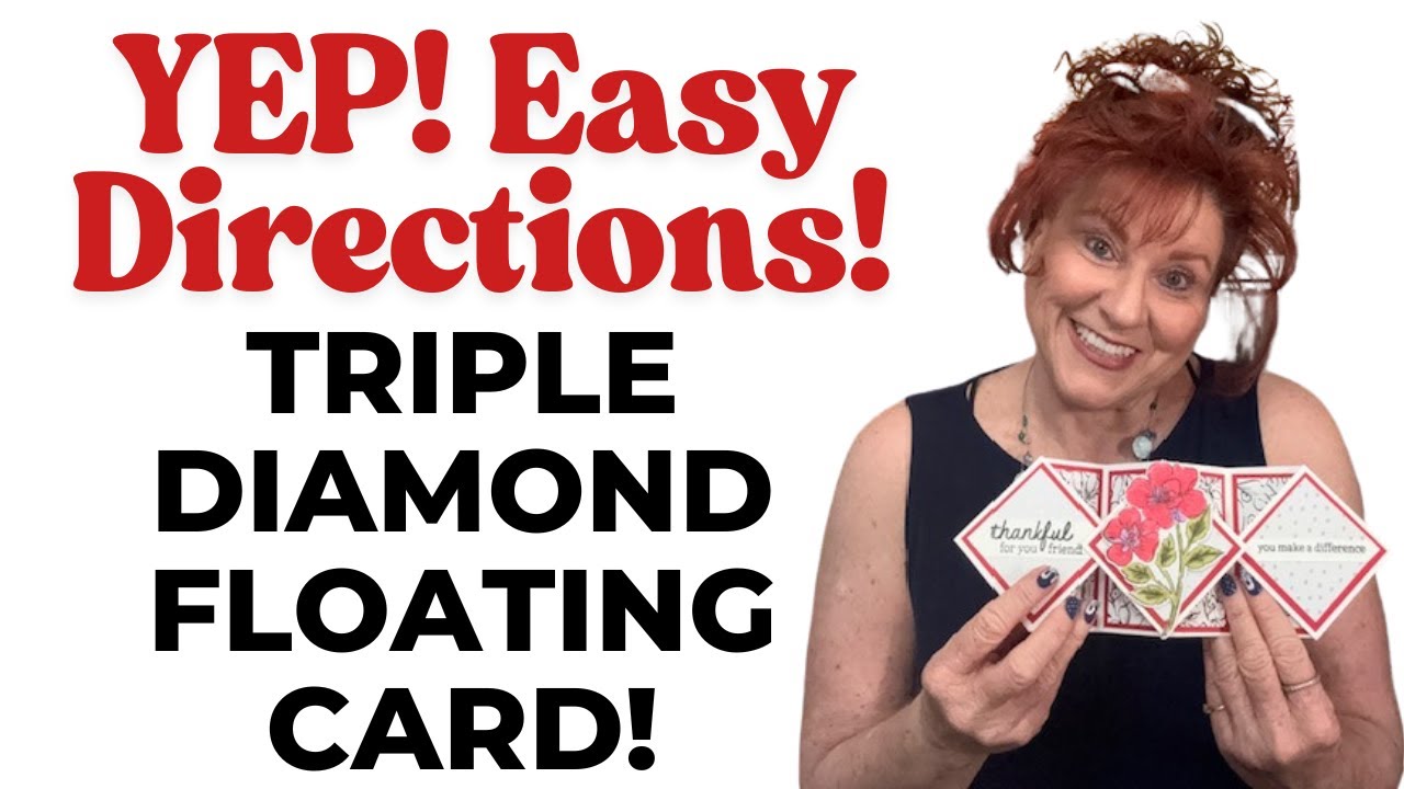 DIY Triple Diamond Card That Makes Everyone Say WOW! - YouTube