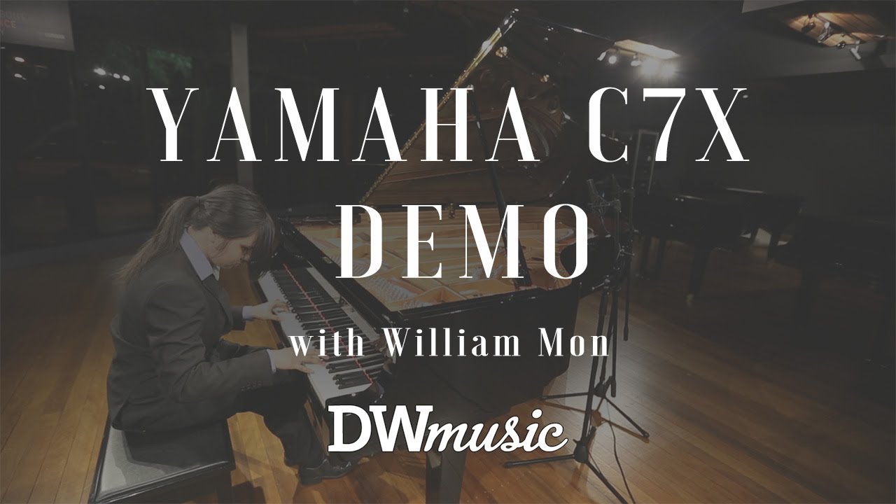 YAMAHA C7X DEMO - with William Mon - YouTube