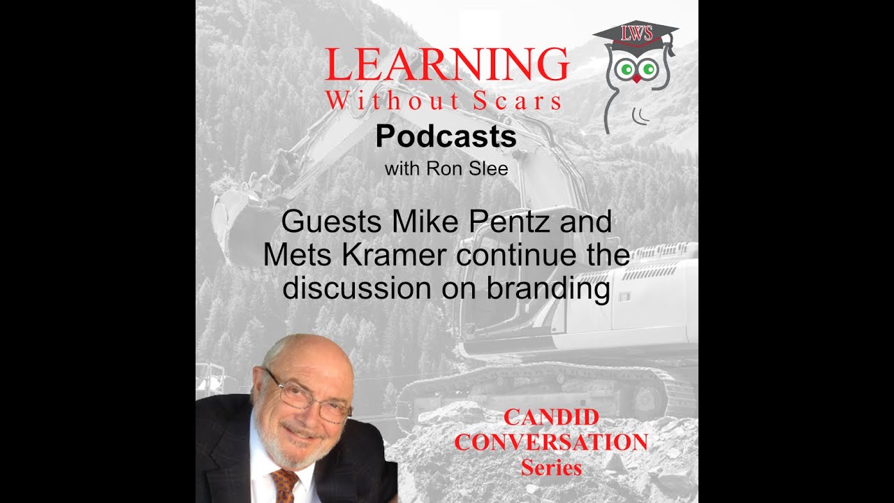 Mike Pentz, Mets Kramer and I continue our conversation about branding ...