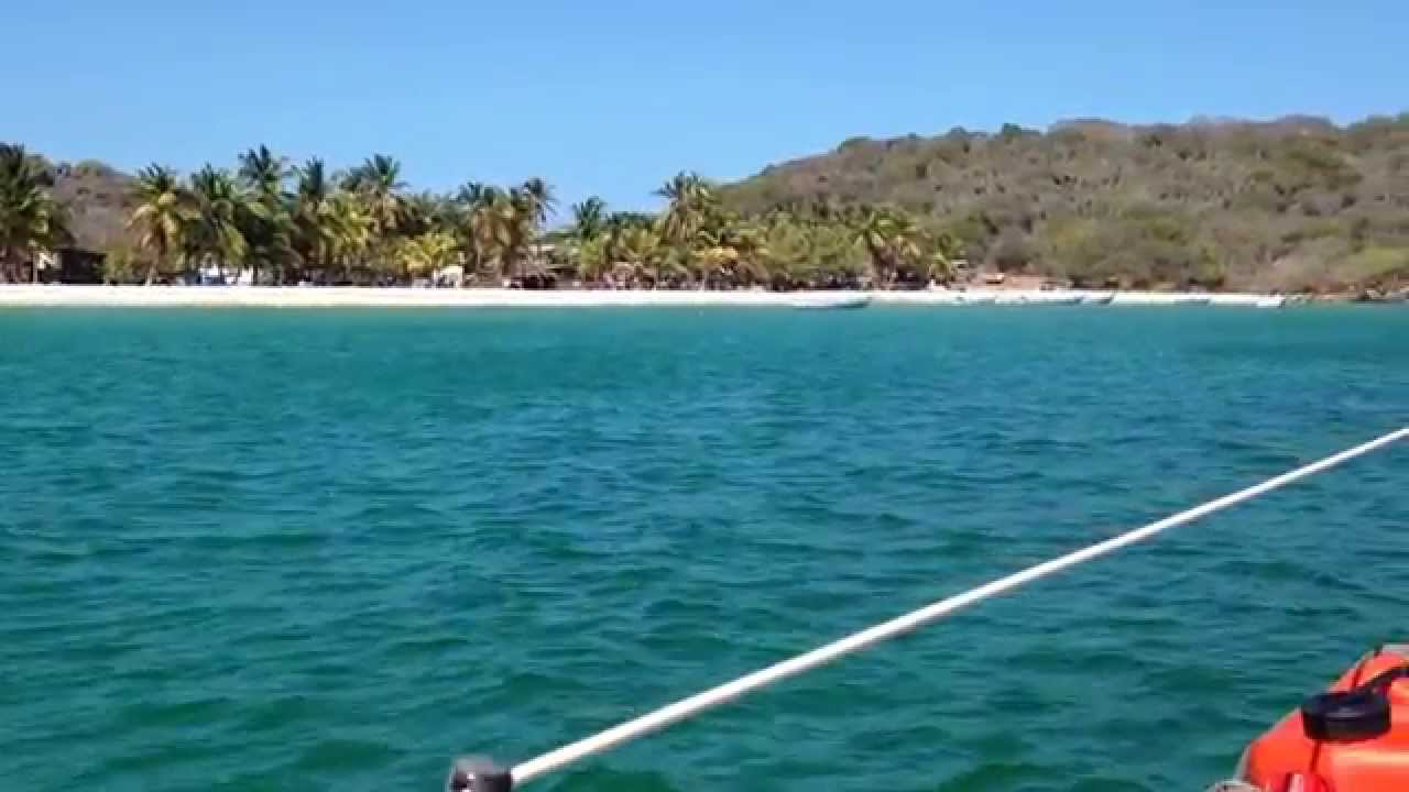 barco ada3, islas Los Testigos, Venezuela - YouTube