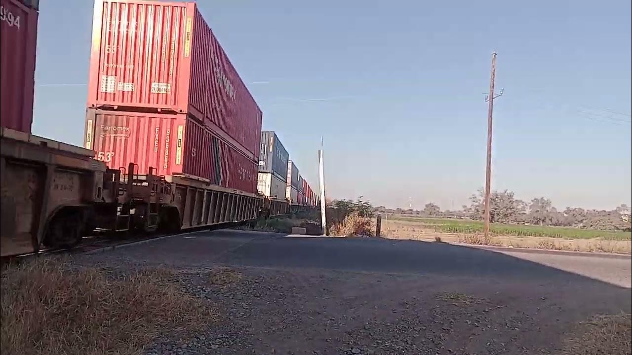Intermodal México Mexicali FXE 4567 Rumbo Norte - YouTube
