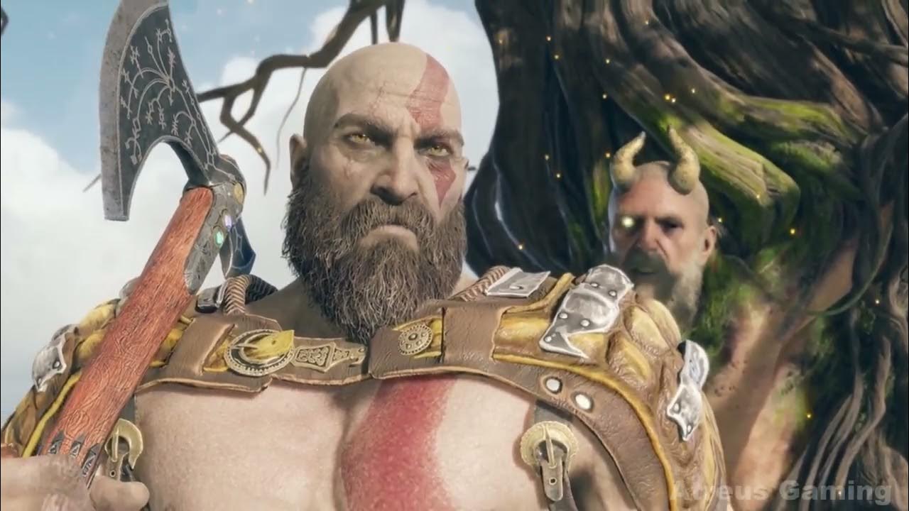 KRATOS CUT MIMIR HEAD - YouTube