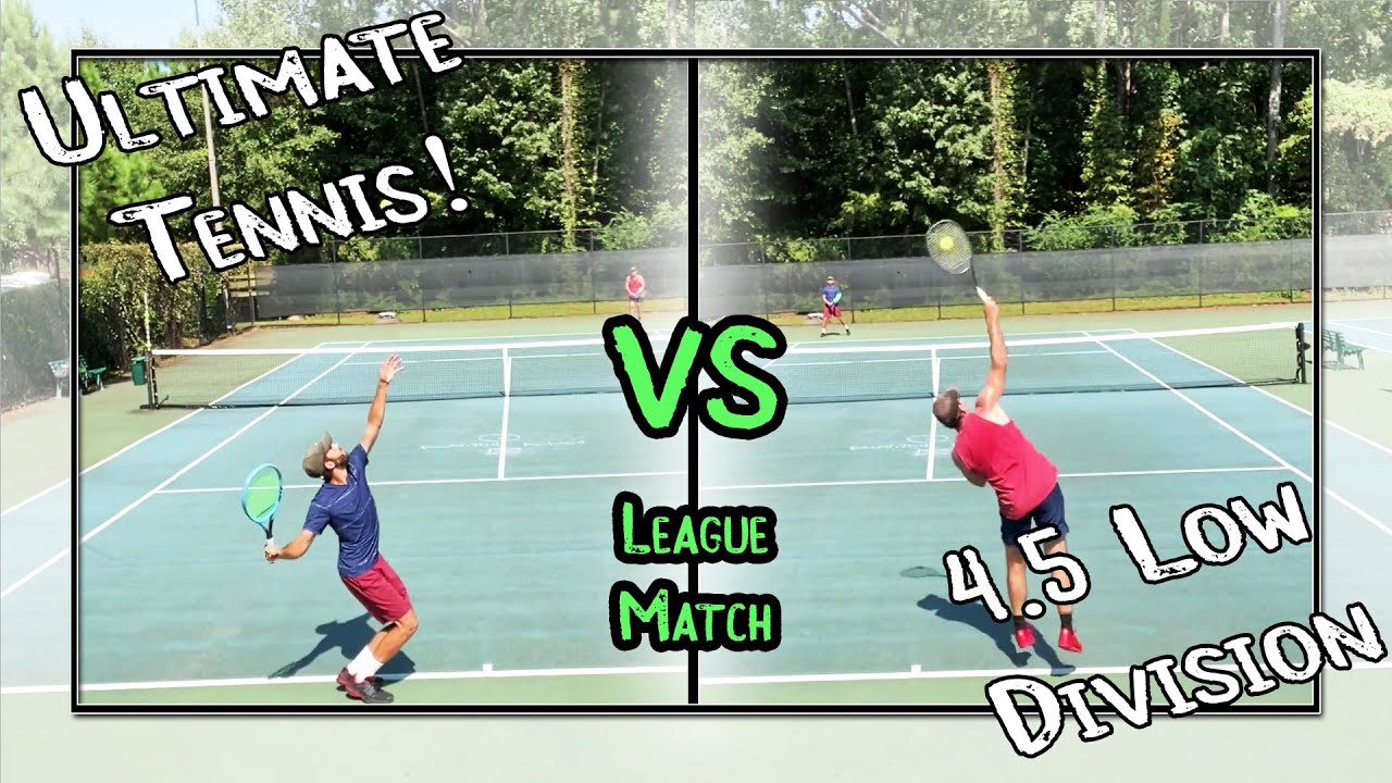 Ultimate Tennis : 4.5 Low League Tennis Match (Atlanta) - YouTube