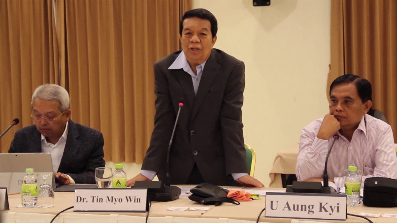 Dr Tin Myo Win 28042017 Opening speech - YouTube