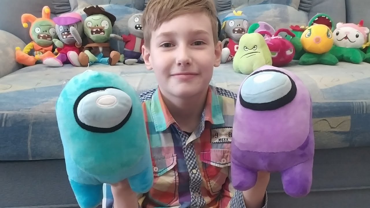 Among Us Plush Toys - YouTube