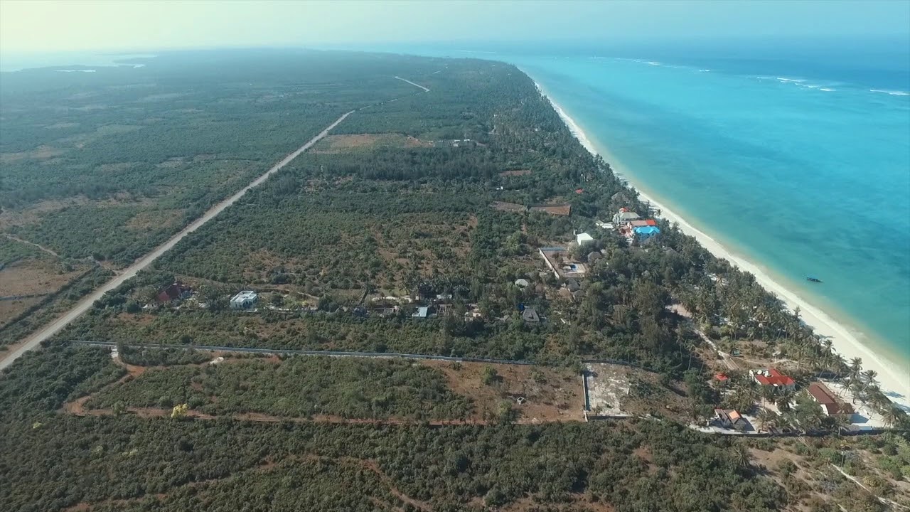 Bwejuu, Zanzibar Beach Plot $288,000 (5 Acres) - YouTube