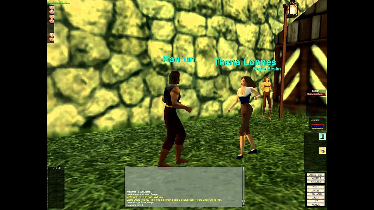 EverQuest Classic - EQClassic - EQC - West Freeport - YouTube