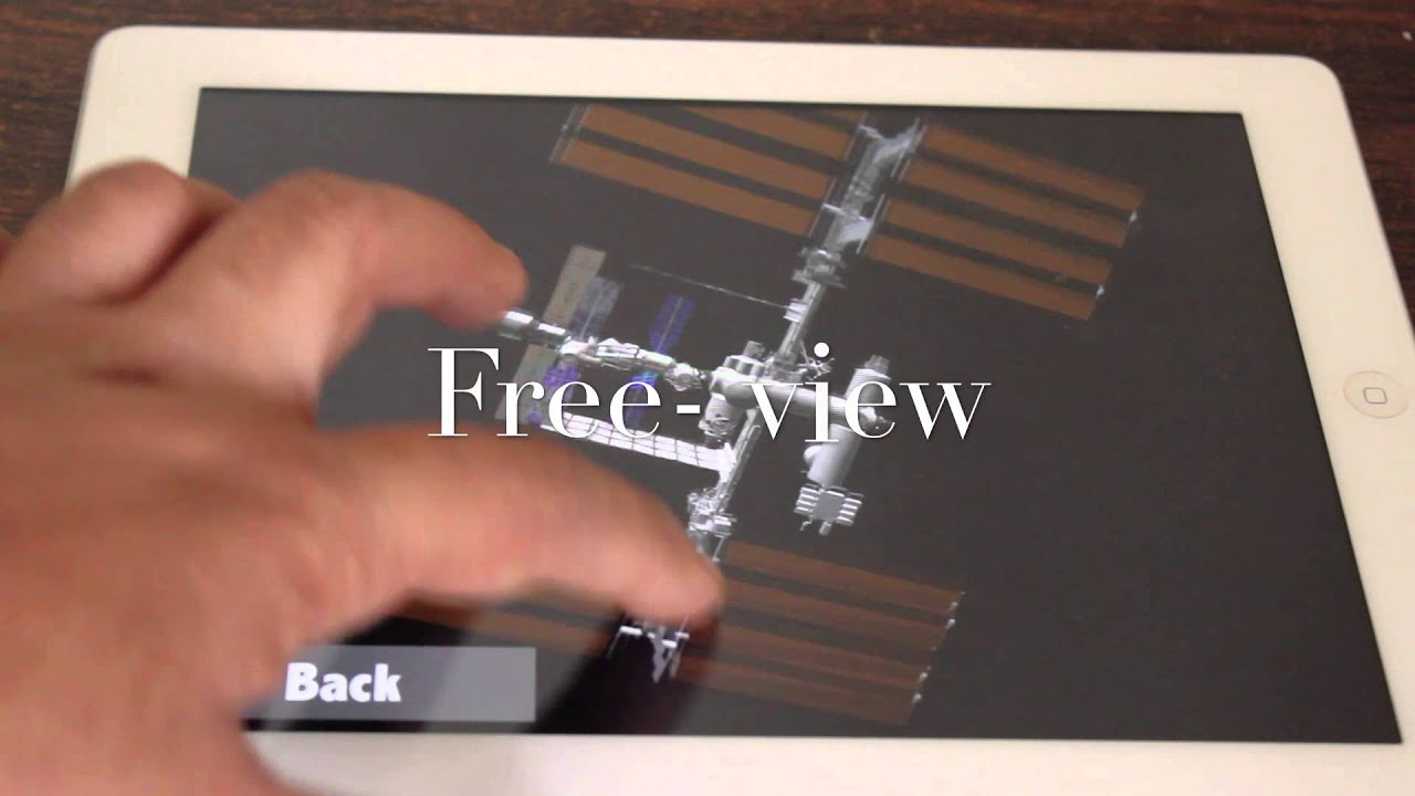 Visualization of International Space Station - YouTube