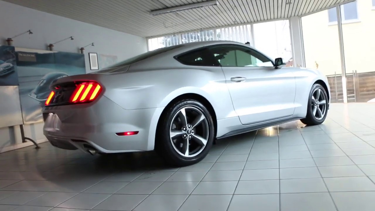 2016 FORD Mustang silver - YouTube