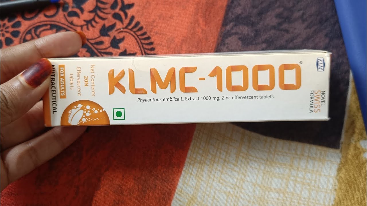 KLMC-1000 TABLETS FOR SKIN ..FOR ADULTS NUTRACEUTICAL. - YouTube