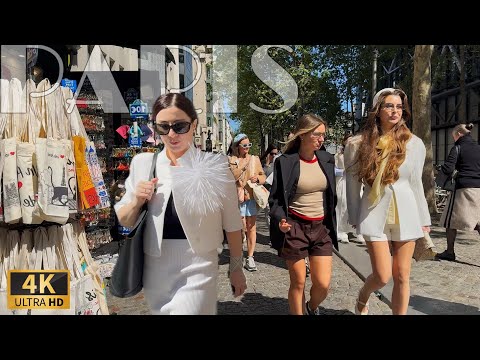 [🇫🇷Paris, Frankreich – 4K-Rundgang mit 120 FPS] Spaziergang an einem sonnigen Tag im Marais, 23. ...