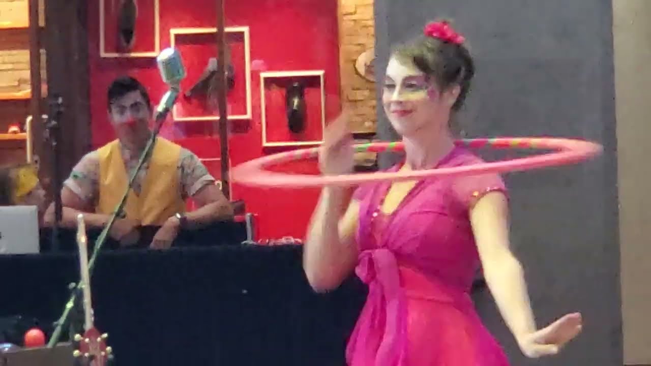 Hair-bun Spins Hula Hoop! 2022 - YouTube