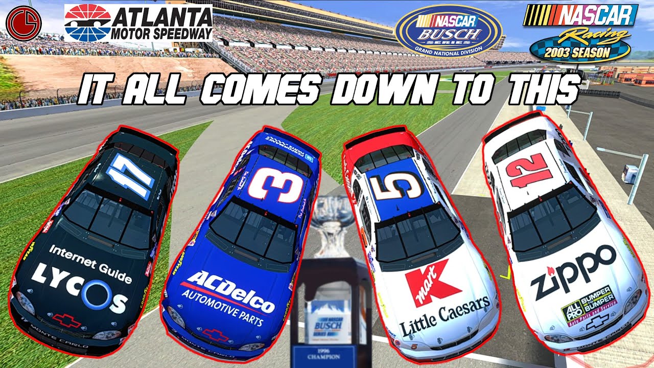 1998 Busch Series Finale – NR2003 Custom Career: Part 11 - YouTube