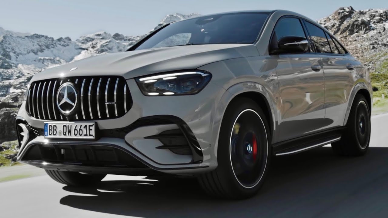 Mercedes-AMG GLE 53 HYBRID 4MATIC+ Coupe 2024 - EXHAUST SOUND & details ...