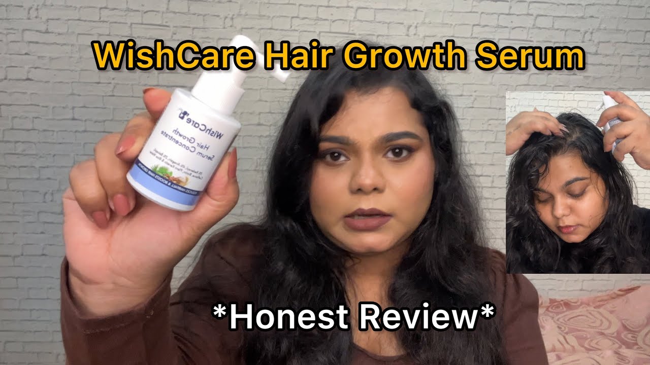 WishCare Hair Growth Serum Review | Did it grow my hair? Stop hairfall ...