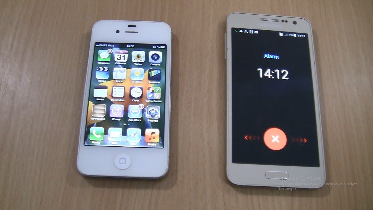 Incoming call & Alarms clock at the Same Time Samsung Galaxy A3 2015 ...