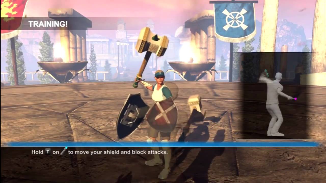 PlayStation Move: Gladiator Duel Commentary Pt1 - YouTube