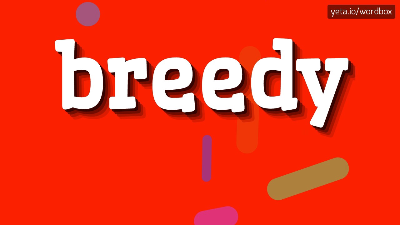 BREEDY - HOW TO PRONOUNCE IT!? - YouTube