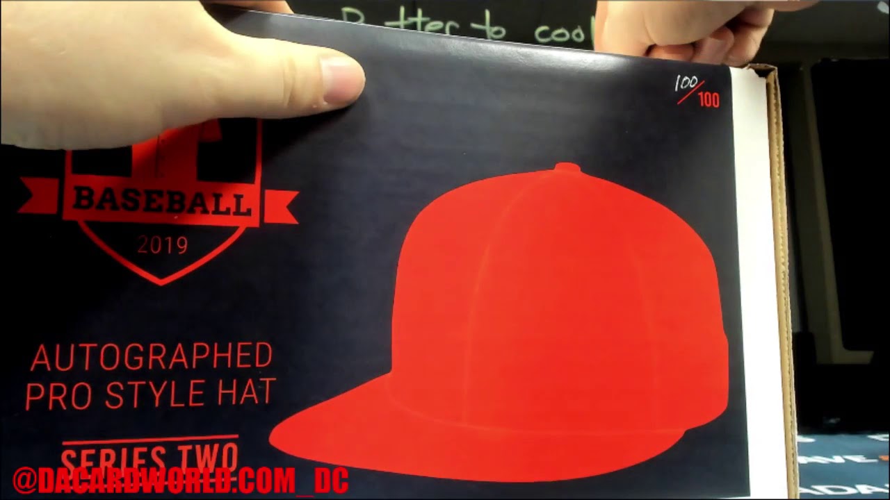 2019 Hit Parade Autographed Baseball Hat 1-Box Series 2- DACW Live 6 ...