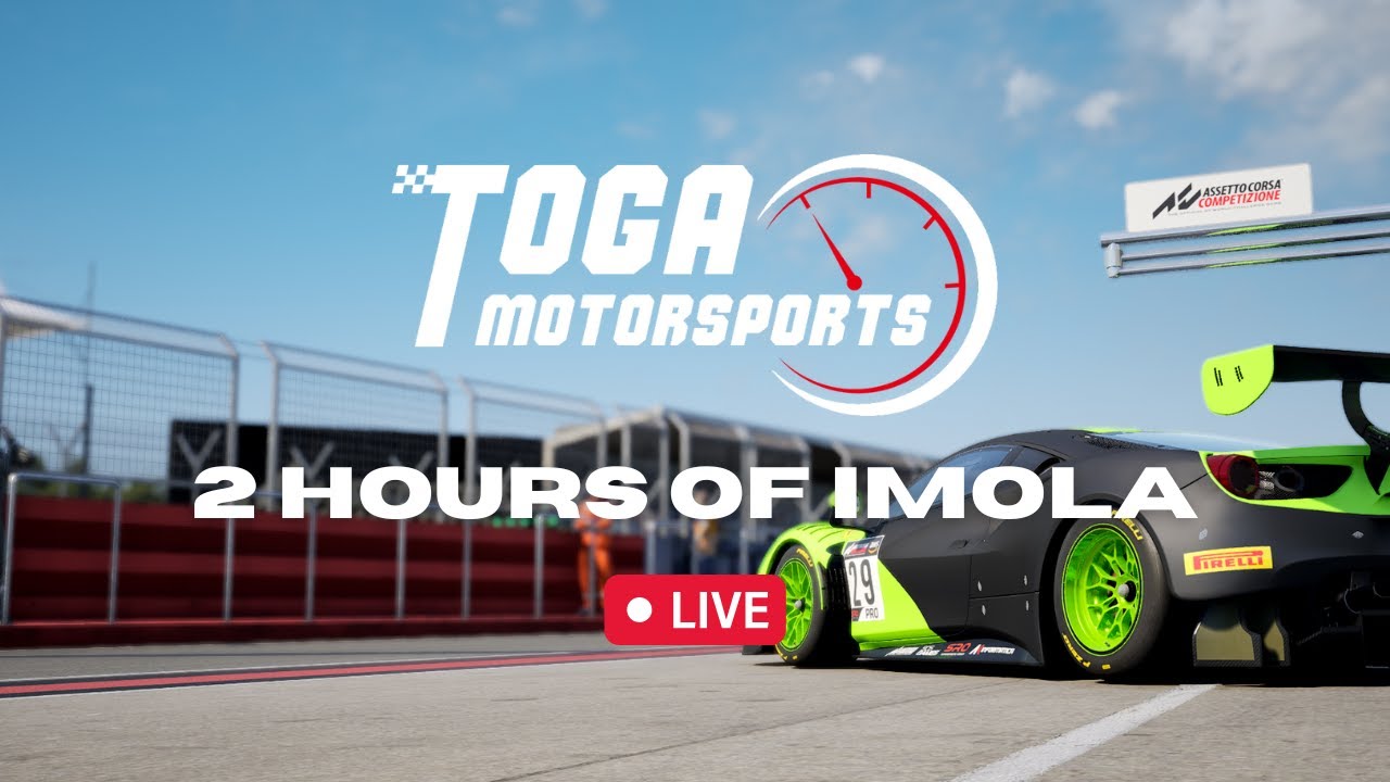 LIVE COMMENTARY | TOGA MOTORSPORT | 2 Hours Of Imola - YouTube