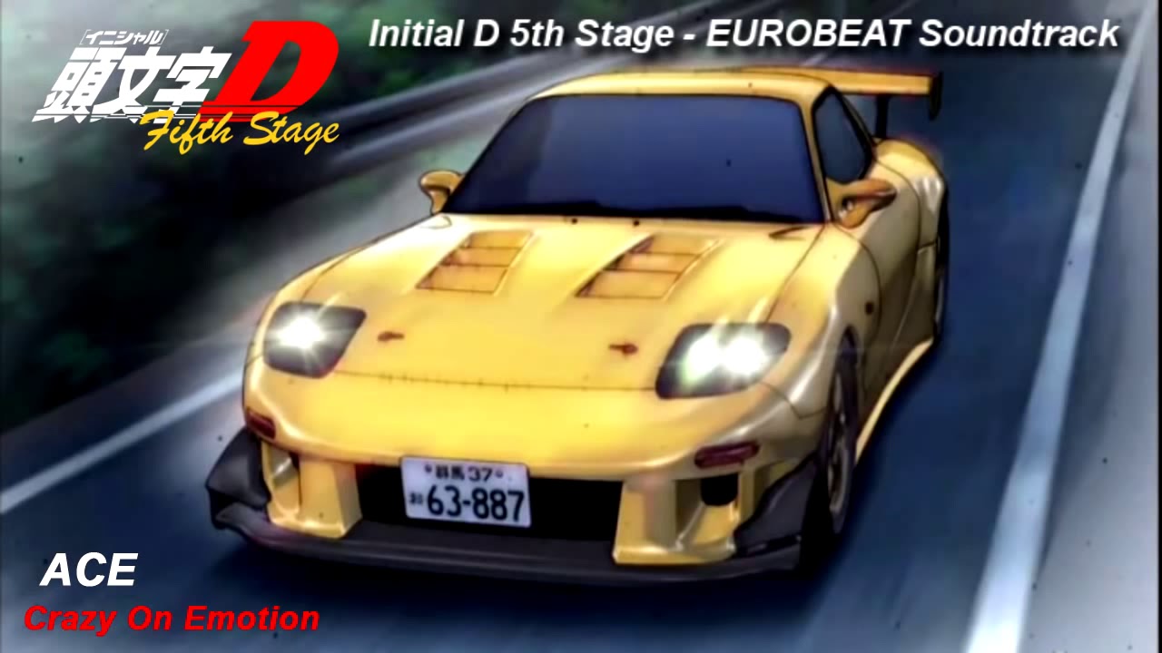 Initial D 5th Stage Soundtrack - Crazy on Emotion - YouTube