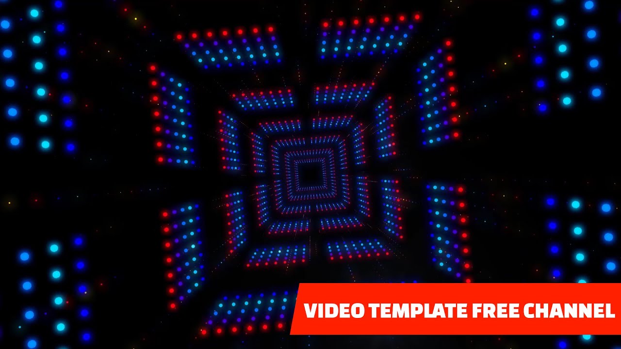 Brilliant And Colorful Space Infinite Loop - Background Video - YouTube