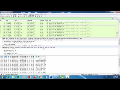 WireShark واير شارك. Use Wireshark to View Network Traffic - YouTube