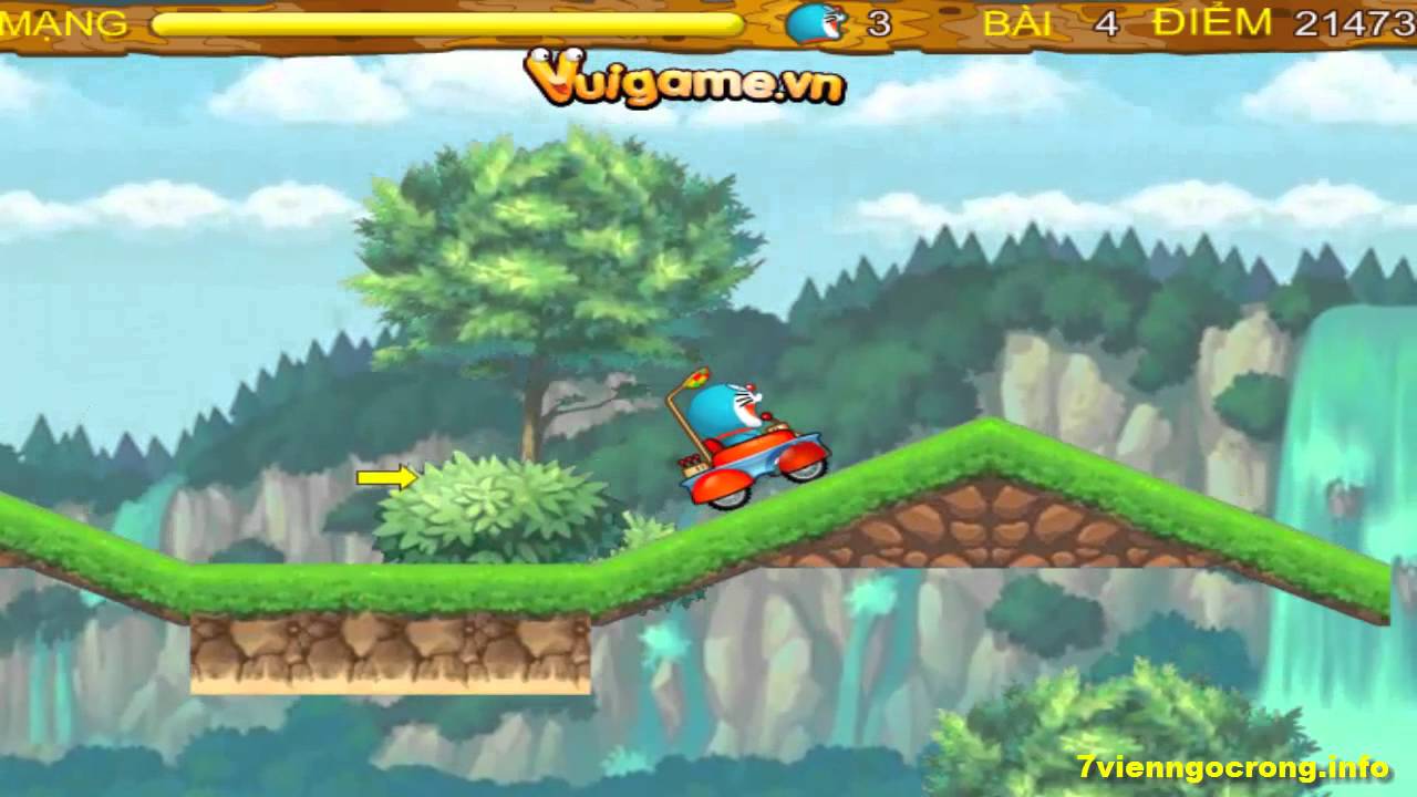 Game Doremon Dua Xe Oto - YouTube